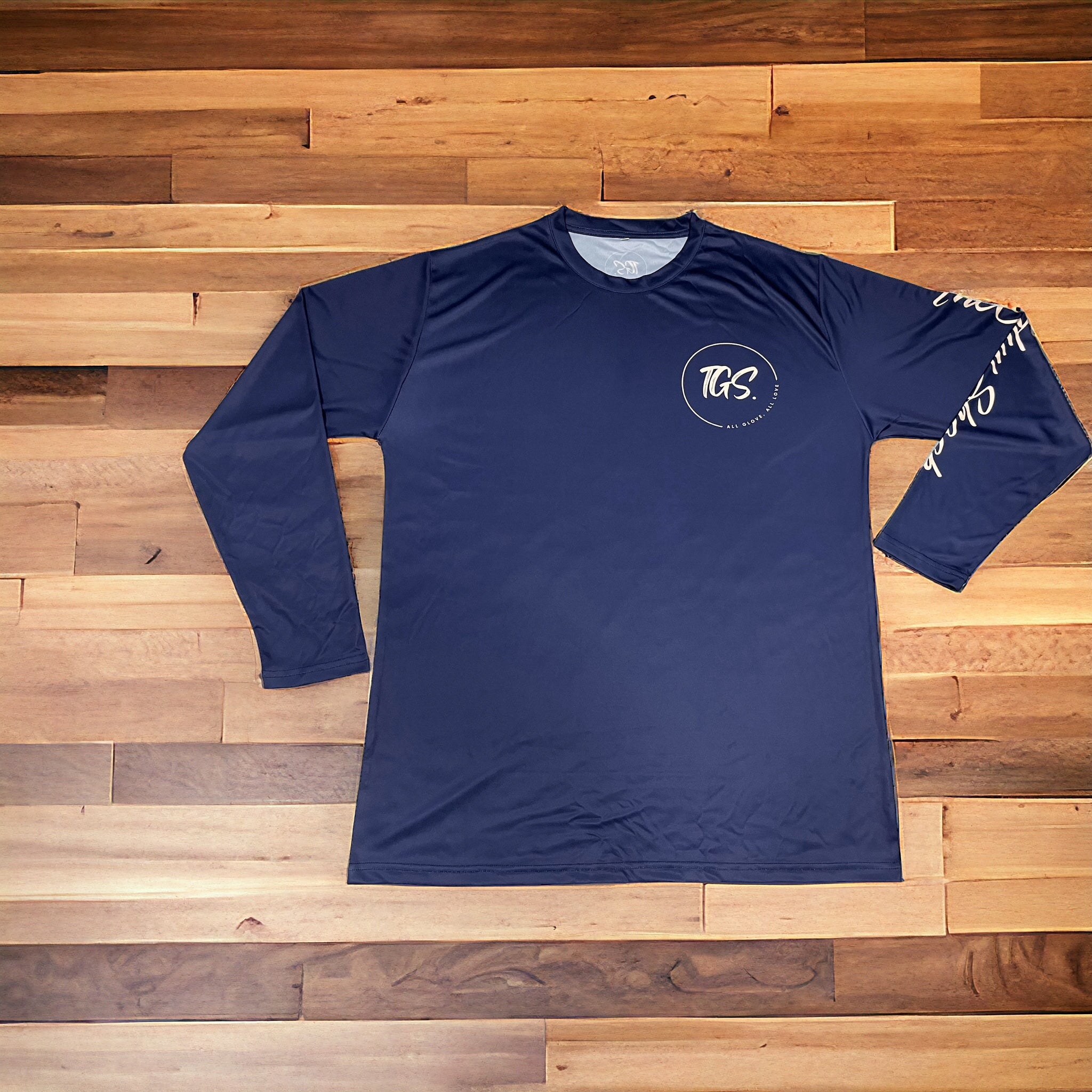 TGS - NVY/CRM | Dri-Fit LS Shirt – The Gluv Shack